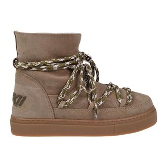 INUIKII Bottines &agrave; lacets - Femme - Chaussures - Beige - Taille: 38 EU
