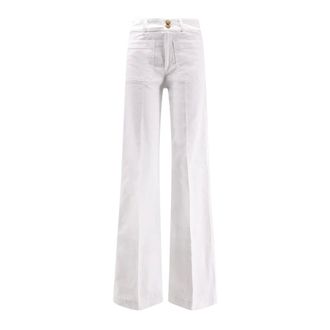 Seafarer Femme, Pantalons, Blanc, Taille: W30 Wide Pantalons