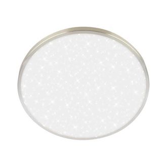 Briloner Plafonnier LED avec panneau d&eacute;coratif, ciel &eacute;toil&eacute;, lumi&egrave;re blanche chaude, salon, chambre, luminaire plafonnier, cuisine, plafonnier salon, 33 x 6 cm
