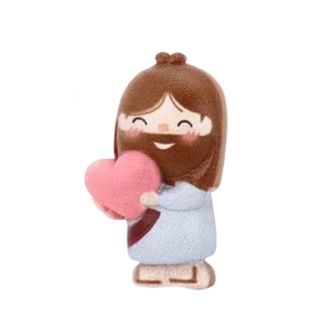 Generic Jesus Mini Statue - Schreibtisch Ornament Skulptur, Handgemachte Religi&ouml;se Figur, Dekorative Tischkunst | Elegantes Sammelzubeh&ouml;r Mit feinen Details. 