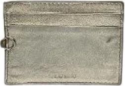 Miu Miu Porte-cartes vintage doccasion - Femme - Pre-owned - Gris - Taille: ONE Size