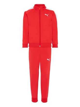 Puma Kids Sporty Set With Zip Closure Red Recycled Polyester Sets Accessory