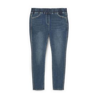 Fiorella Rubino Jeggings mit Waschung und Applikationen - - Jeans - Damen - Blau - XL