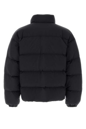 Jil Sander Mens Midnight Blue Nylon Blend Down Jacket 402 Camicie Shirt