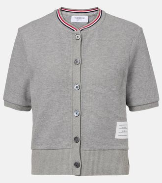 Thom Browne Cropped-Cardigan aus Baumwolle
