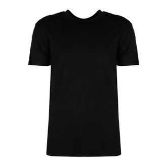 Les Hommes Back Lable T-shirt - - Tops - Herren - Schwarzk - XL
