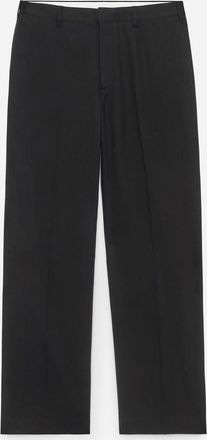 Arket Taillierte Hose Mit Weiter Passform -Schwarz