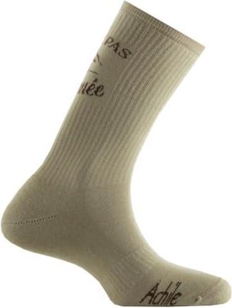 Achile Mi-chaussettes fantaisie rando Made in France - couleur - Beige - Pointure - 39-46