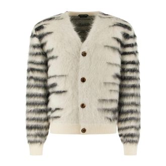 Tom Ford Mohair- und Wollstrickjacke - - Knitwear - Herren - Mehrfarbig - XL