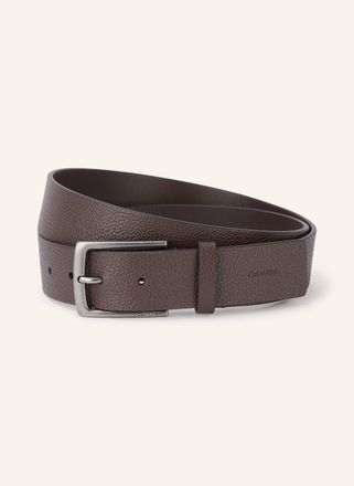 Calvin Klein Lederg&uuml;rtel braun