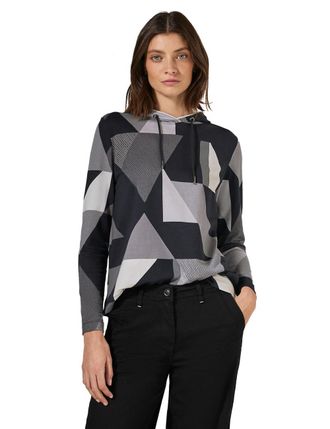 Cecil Multicolor Triangle Print Hoody