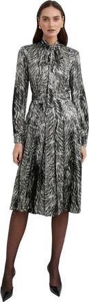 Dolce & Gabbana Femme, Robes, Multicolore, Taille: 40 FR And White Midi Dress