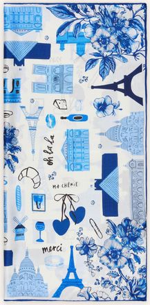 Codello Seidentuch blau