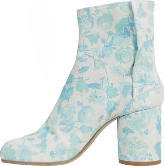 Maison Margiela Femme, Chaussures, Bleu, Taille: 39 EU Tabi Bottes &agrave; cheville H80