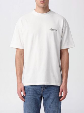 Represent Locker geschnittenes Baumwoll-T-Shirt mit Logo-Print hinten