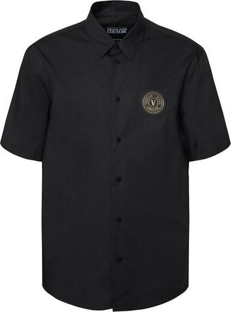 Versace Jeans Couture Hemd 80GALCS0 CNY17 Schwarz Regular Fit