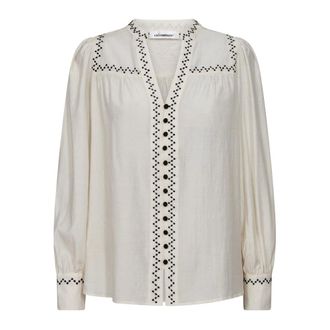 Co'Couture Damen, Blusen & Hemden, Wei&szlig;, MGr&ouml;&szlig;e