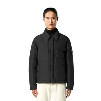 Stone Island Leichte Jacken - - Jackets - Herren - Schwarzk - XL