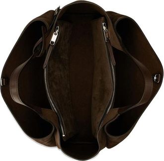 Tod's Calf Leather Tote Bag - Brown