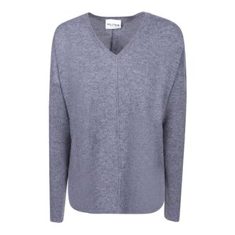 Kujten Kujten, Femme, Pulls, Gris, Taille: 38 FR Pull en V