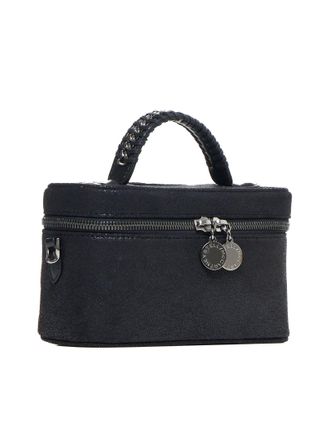Stella McCartney Womens Shoulder Bag Falabella Vanity Black Polyester