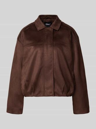 Only Regular Fit Blouson in Leder-Optik Modell AMBER