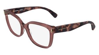 Longchamp LO2793 612 Lunettes pour femme Transparent Rose fonc&eacute; 54/17/140
