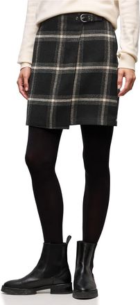 Street One Karo-Rock in Wickeloptik Black 36