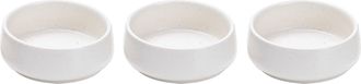 Ladelle Elements Schalenset flach wei&szlig; Set3