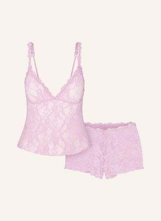 SKIMS Skims Lounge Set Stretch Lace pink