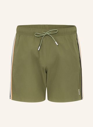 HUGO BOSS Badeshorts Iconic gruen