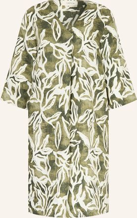 Cartoon Cartoon Leinenkleid Mit 3/4-Arm gruen