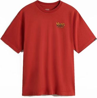 Vans Legacy Loose Grafik T-Shirt - - Tops - Herren - Rot - M