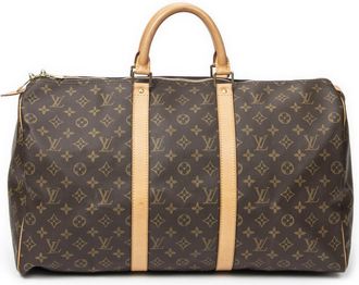 Louis Vuitton Crossbody Bags - Keepall 50 - Gr. unisize - in Braun - für Damen