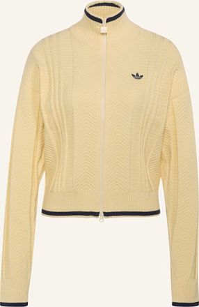 adidas Originals Adidas Originals Firebird Originals Jacke, Zopfmuster gelb