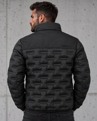 Sublevel Steppjacke Herren Puffer Herbst Winter Jacke Modernes Design Perfekte Passform Hochwertige Verarbeitung, Angenehm weich & bequem