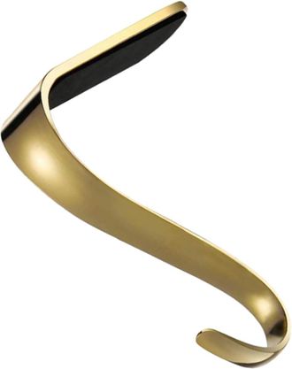 OSALADI Weihnachtsstrumpfhalter Kaminhaken aus Zinklegierung Festlicher Weihnachtsdeko Haken zum Aufh&auml;ngen Von Str&uuml;mpfen und Girlanden Am Kaminsims Glatte Obe