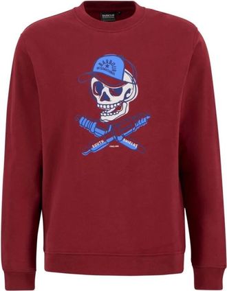 Barbour Homme, Sweatshirts et sweats &agrave; capuche, Rouge, Taille: XL Pulls &agrave; col rond