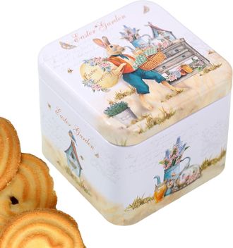 Generico S aus Messing f&uuml;r Ostern, S&uuml;&szlig;igkeitenetui f&uuml;r Osterhasen, kleines Wei&szlig;blech, f&uuml;r Partys zu Hause, s&uuml;&szlig;e Snacks