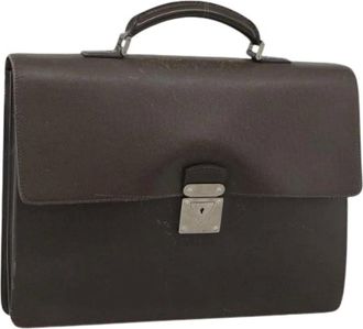 Louis Vuitton Sacoche daffaires Pre-owned - Femme - Pre-owned - Brun - Taille: ONE Size