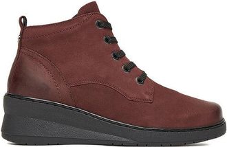 Go Soft Schn&uuml;rschuhe CEO-WI23-NUREN-02 Dunkelrot