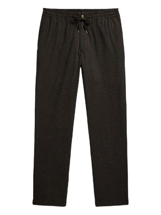Polo Ralph Lauren pantalon de tailleur &agrave; lien de resserrage - Marron