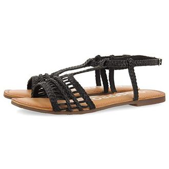 Gioseppo ICARAI Sandales pour femme, noir, 37 EU, Noir, 37 EU