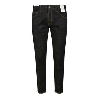 Pantaloni Torino Homme, Jeans, Noir, Taille: W37 Jean Reggae en Denim Stretch Fonc&eacute;