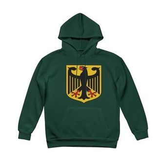 Generic Sweat &Agrave; Capuche Allemagne Embl&egrave;me National pour Hommes Adultes Et Adolescents Doublure Polaire Sweatshirt pour Patriotes Hoodie Hommes Femmes Pull &Agrave; C