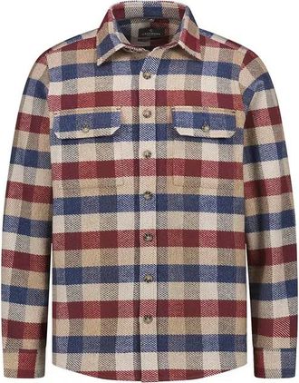 Casamoda CasaModa Herren Overshirt braun Baumwolle