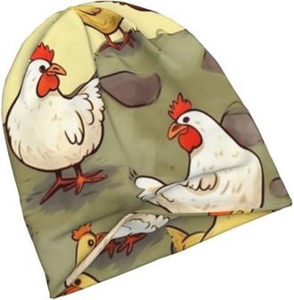 Generic Bonnets Une Couvée De Poulets Bonnet Coupe-Vent Mode Bonnet Thermo pour Temps Froid Shopping Sport