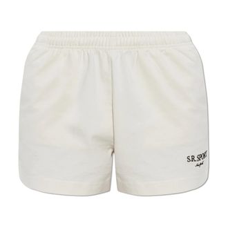 Sporty & Rich Damen, Shorts, Beige, SGr&ouml;&szlig;e