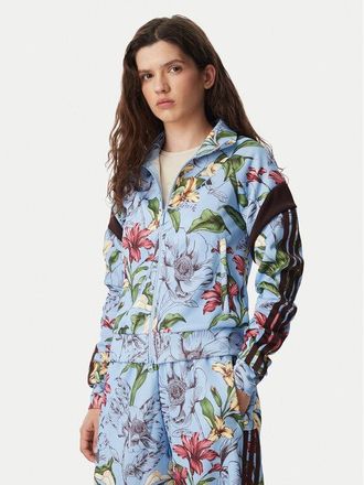 adidas Sweatshirt X Frarm Rio House Of Trio Track Top KX0043 Hellblau Regular Fit