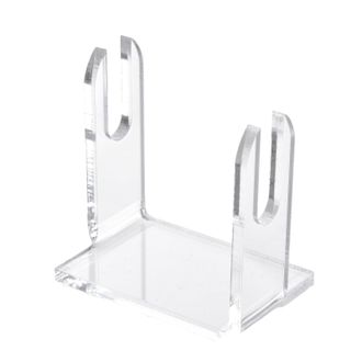 Generico Faltbarer F&auml;cherst&auml;nder, Basis f&uuml;r Handf&auml;cher, transparenter Acryl-Organizer zur Dekoration von Wohnzimmer, Gesch&auml;ft, Ausstellung, Schreibtisch